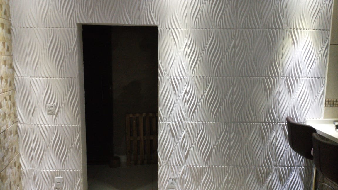 Kit 35 placas em pvc modelo sahara adesivo espessura 0,50mm ...