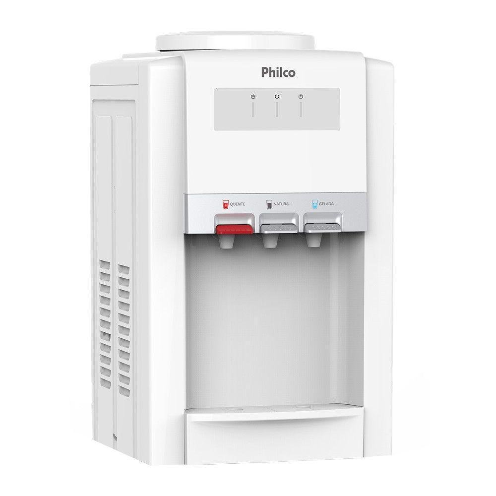 Bebedouro de Água 3x1 Quente Normal Gelada Philco 20l | MadeiraMadeira