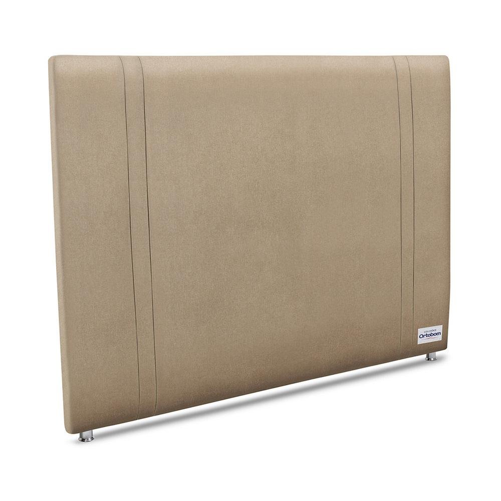 Cabeceira Tamisa Linho Bege Super King (8x195x125) - Revestida em Linho ...