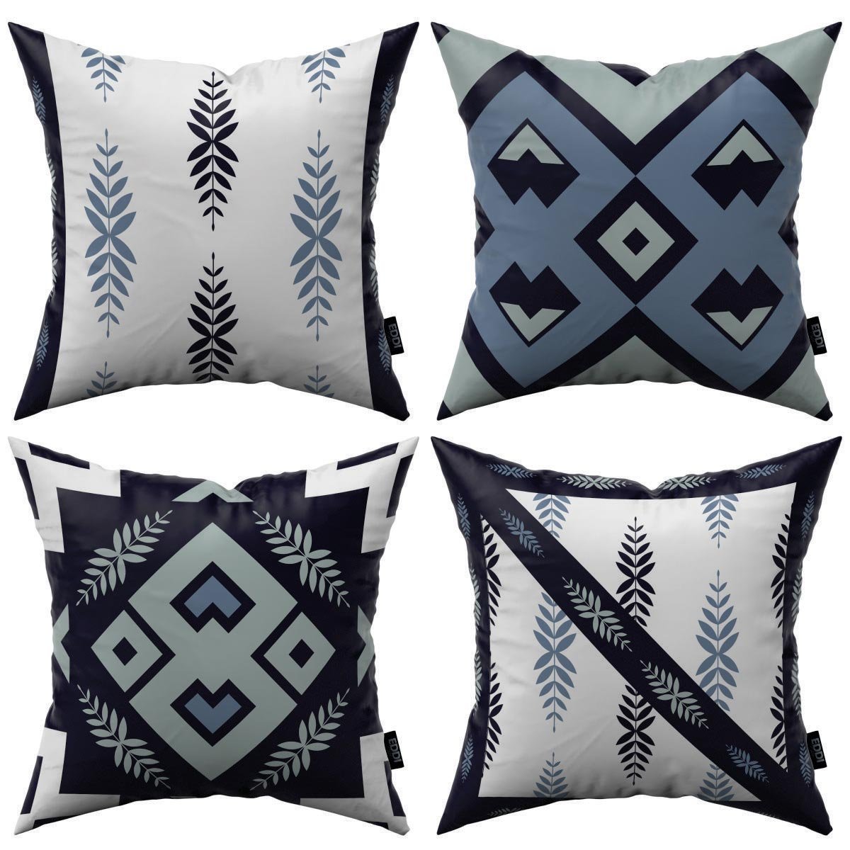 Kit 4 Capas Almofada Estampadas Digital Sala Cama Modernas 21 ...