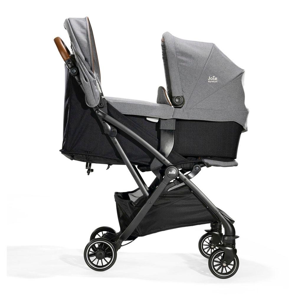 Carrinho de Bebe Tourist Signature Carbon Cinza 0 a 15 kg Joie ...