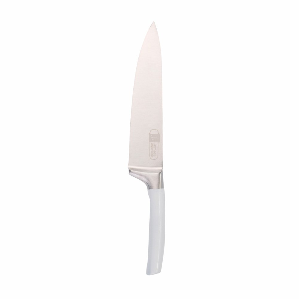 Faca Chef 8 em Aço Inox White Snake James F | MadeiraMadeira