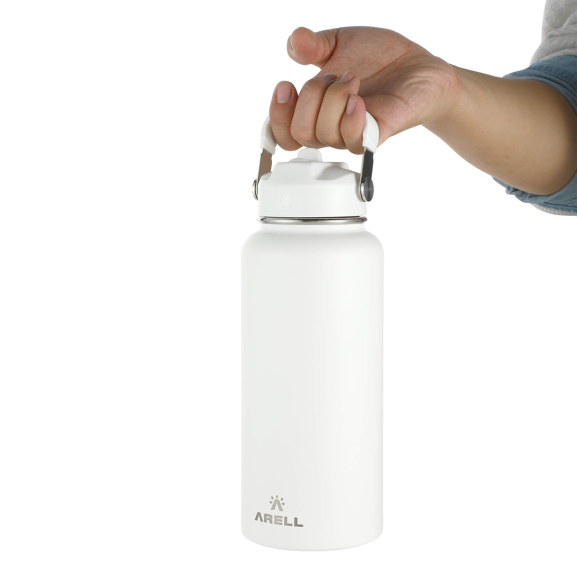 Garrafa Térmica Straw Flask ARELL 946ML, com Isolamento a Vácuo ...