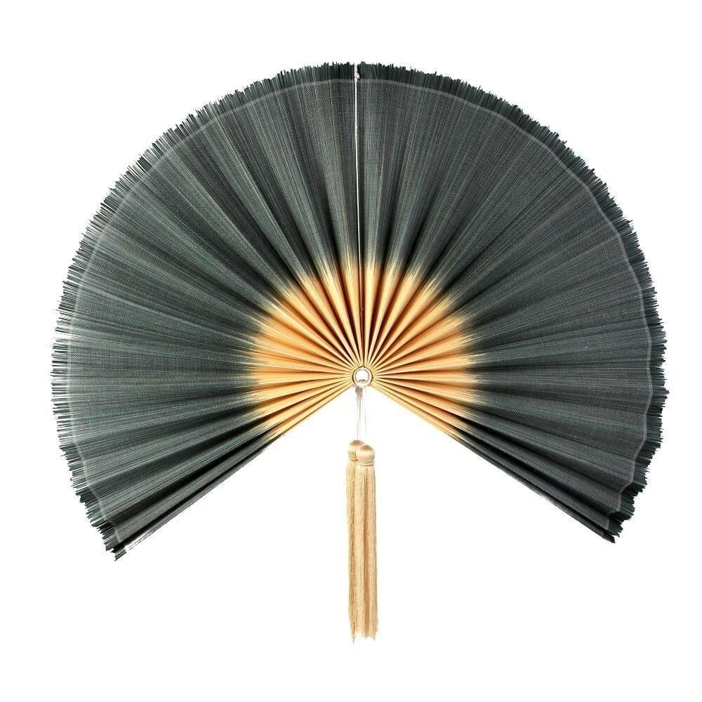 Leque Decoração Bambu Azul 90cm - A\CASA | MadeiraMadeira