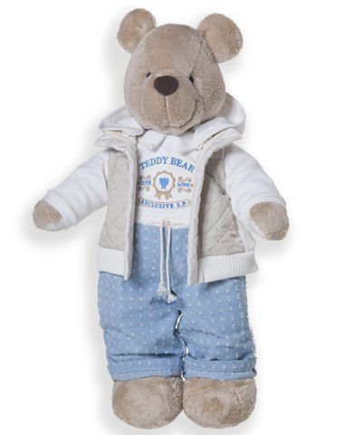 Urso de Pelúcia Bob Win Silvia Polito | MadeiraMadeira