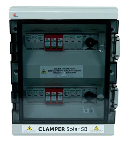 Kit String Box Solar Sb 1000 18Ka 6E/2S Clamper | MadeiraMadeira