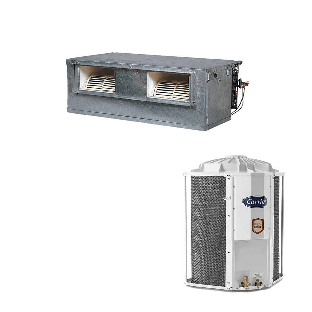 Ar-Condicionado Split Duto Carrier Versatile 36.000 BTUs Quente/Frio ...