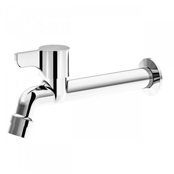Torneira Cozinha Japi 1158 J20 Parede Cromado 1/4 Volta | MadeiraMadeira