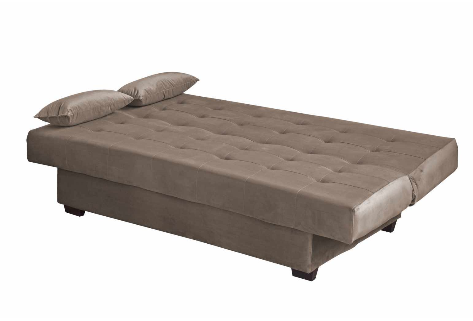 SOFA CAMA LAILA MARROM MATRIX | MadeiraMadeira