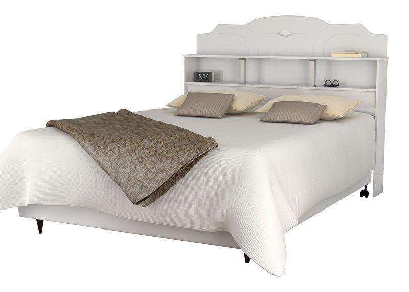 Cabeceira Box Casal Estrela 1,60 Branco - Vitamov 0410510 | MadeiraMadeira