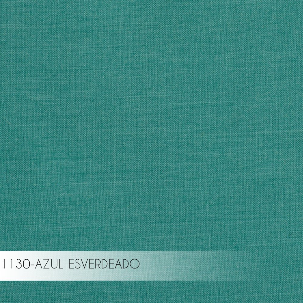 Cadeira Decorativa Sala de Jantar Anne Linho Azul Turquesa - Gran Belo ...