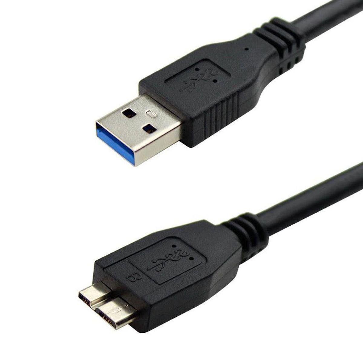 Cabo USB a Macho x Micro USB B Macho 3.0 - 80Cm - Roxline | MadeiraMadeira