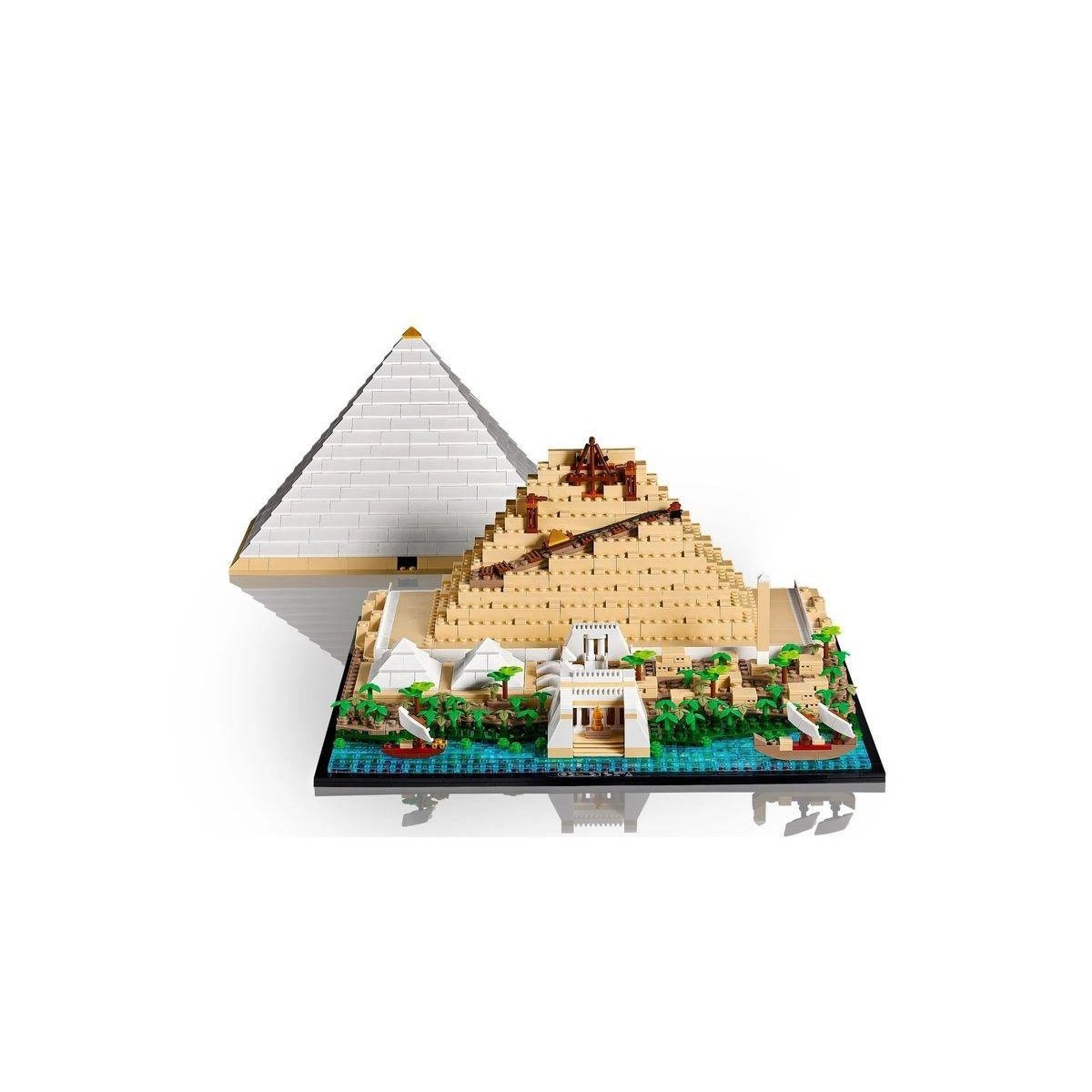 Lego Architecture 1476 Peças Grande Pirâmide de Gizé 21058 | MadeiraMadeira