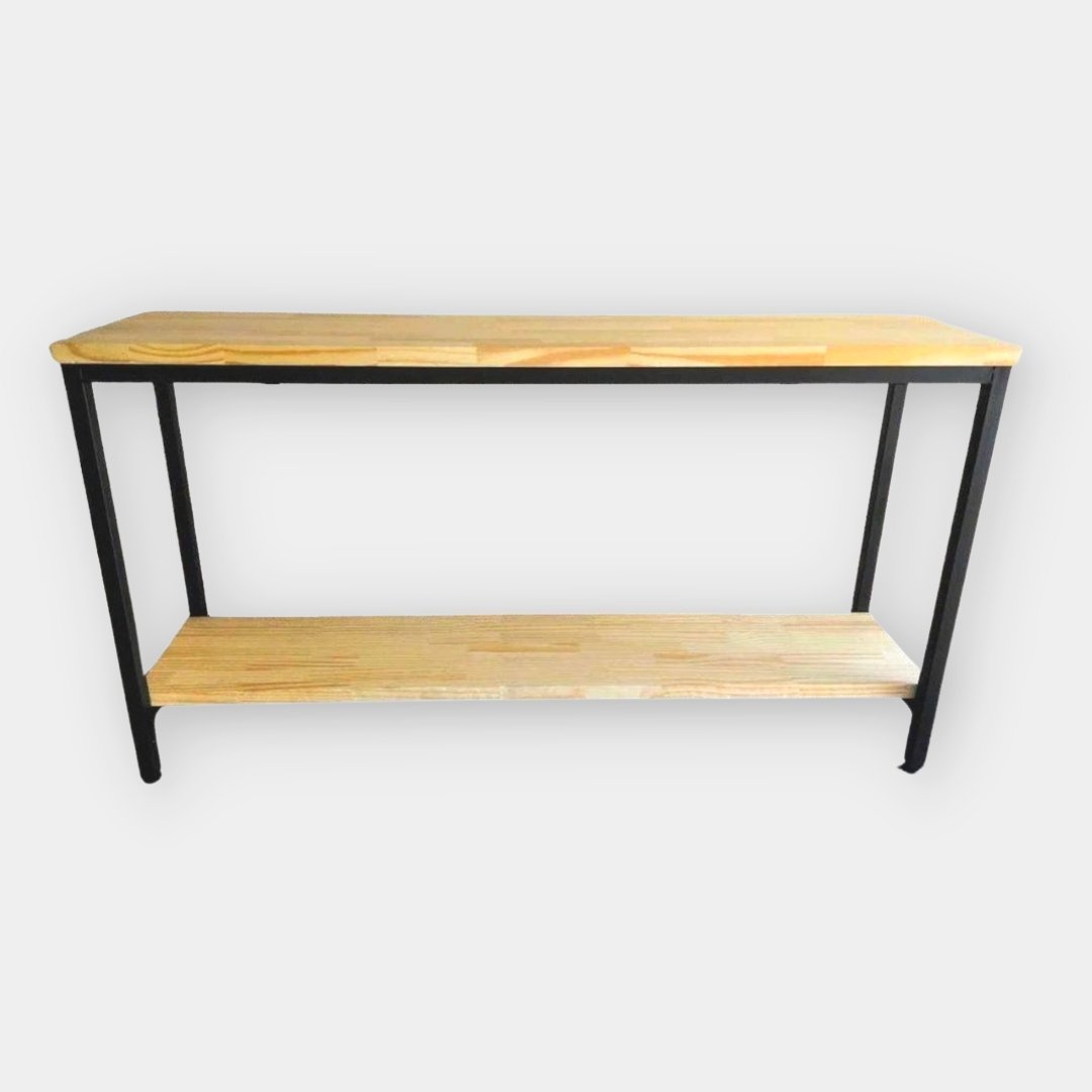 Rack Industrial Com 1 Prateleira 120Lx35Cx60A Madeira Pinus 18mm ...