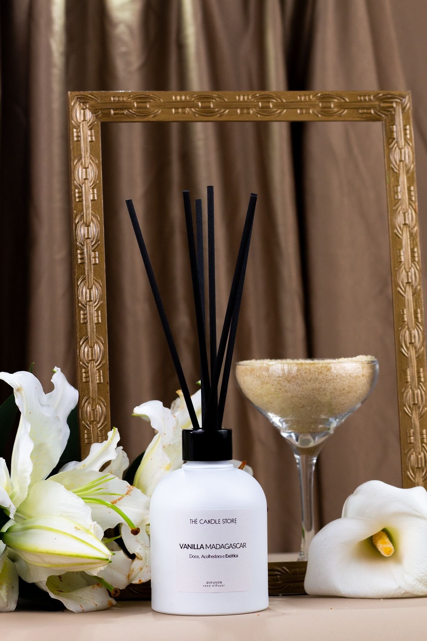 Difusor de Varetas Vanilla Madagascar 200ml | MadeiraMadeira