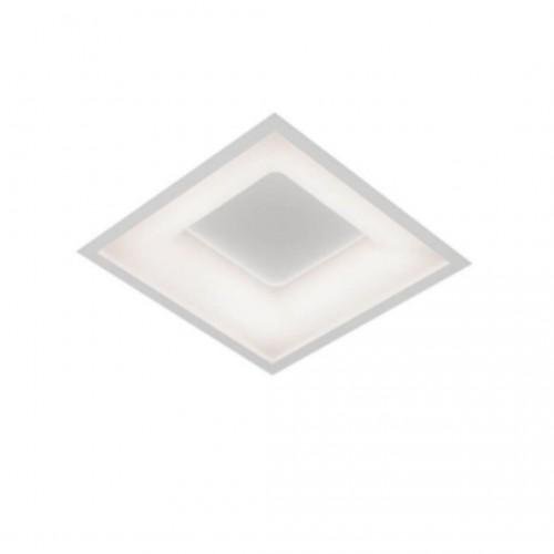 Embutido Massu 49x49cm 3.000k Branco - New Line | MadeiraMadeira