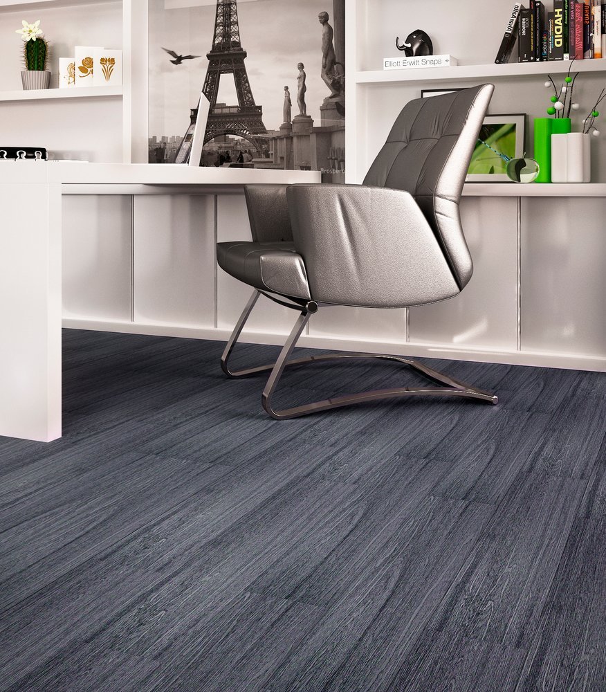 Piso Vinílico em Régua Formix 3d - 3mm X 18,9cm X 122,9cm - 1m²:onix ...