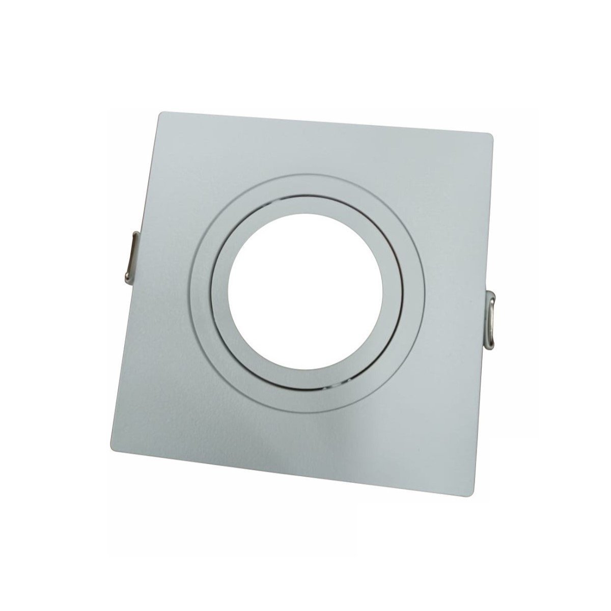 Kit Spot de Embutir Par20 Quadrado Orientável Face Plana Branco MOON 1061067 6 EMBUTIDOS ...