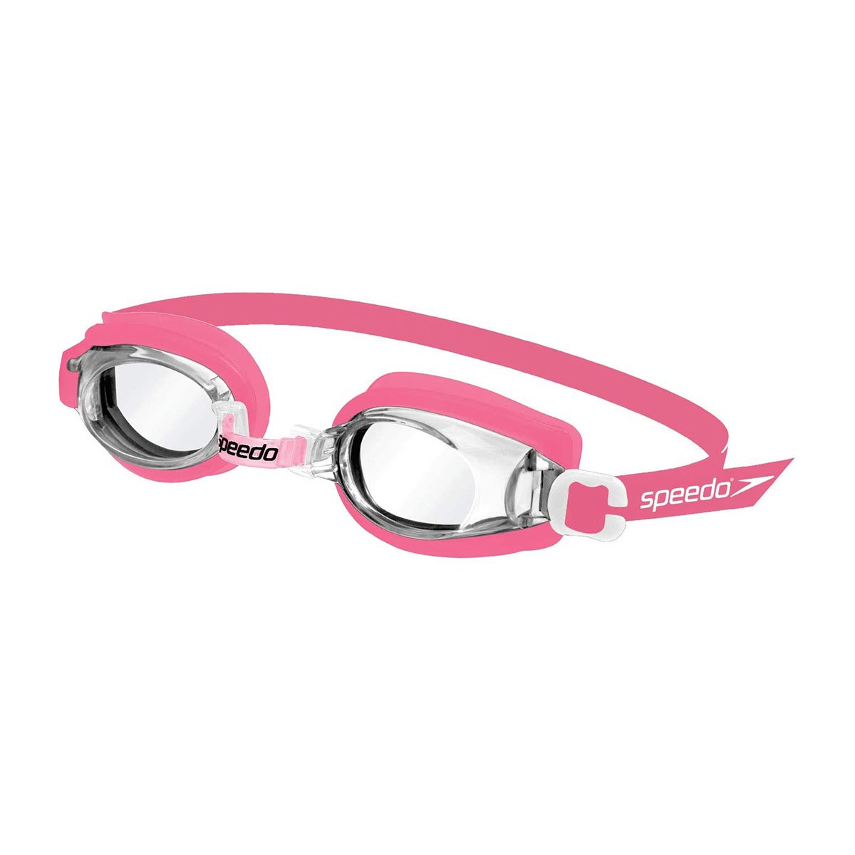 Óculos De Natação Infantil Mergulho Speedo Captain Jr Rosa Rosa ...