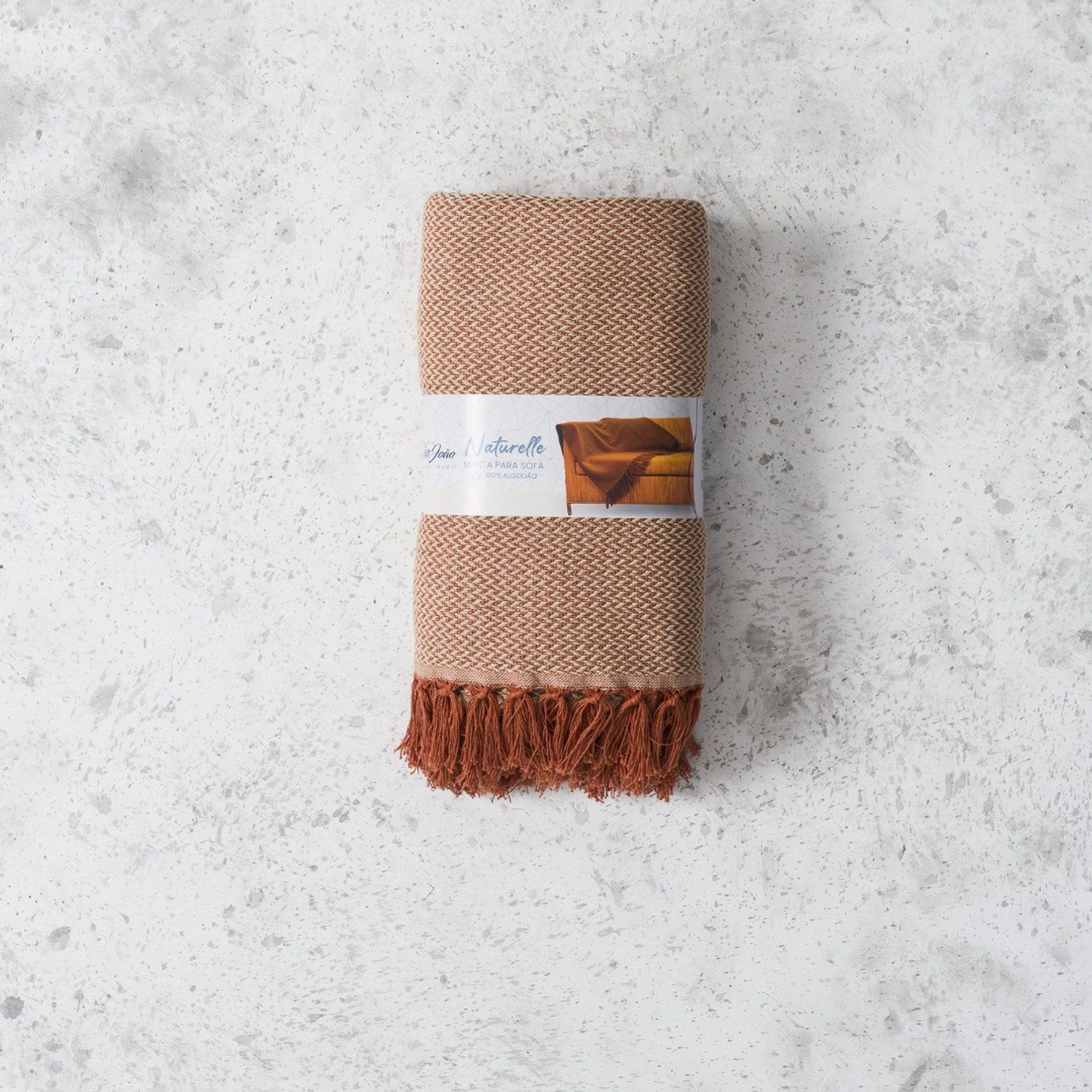Manta para Sofá 120cm X 300cm -naturalle São João | MadeiraMadeira