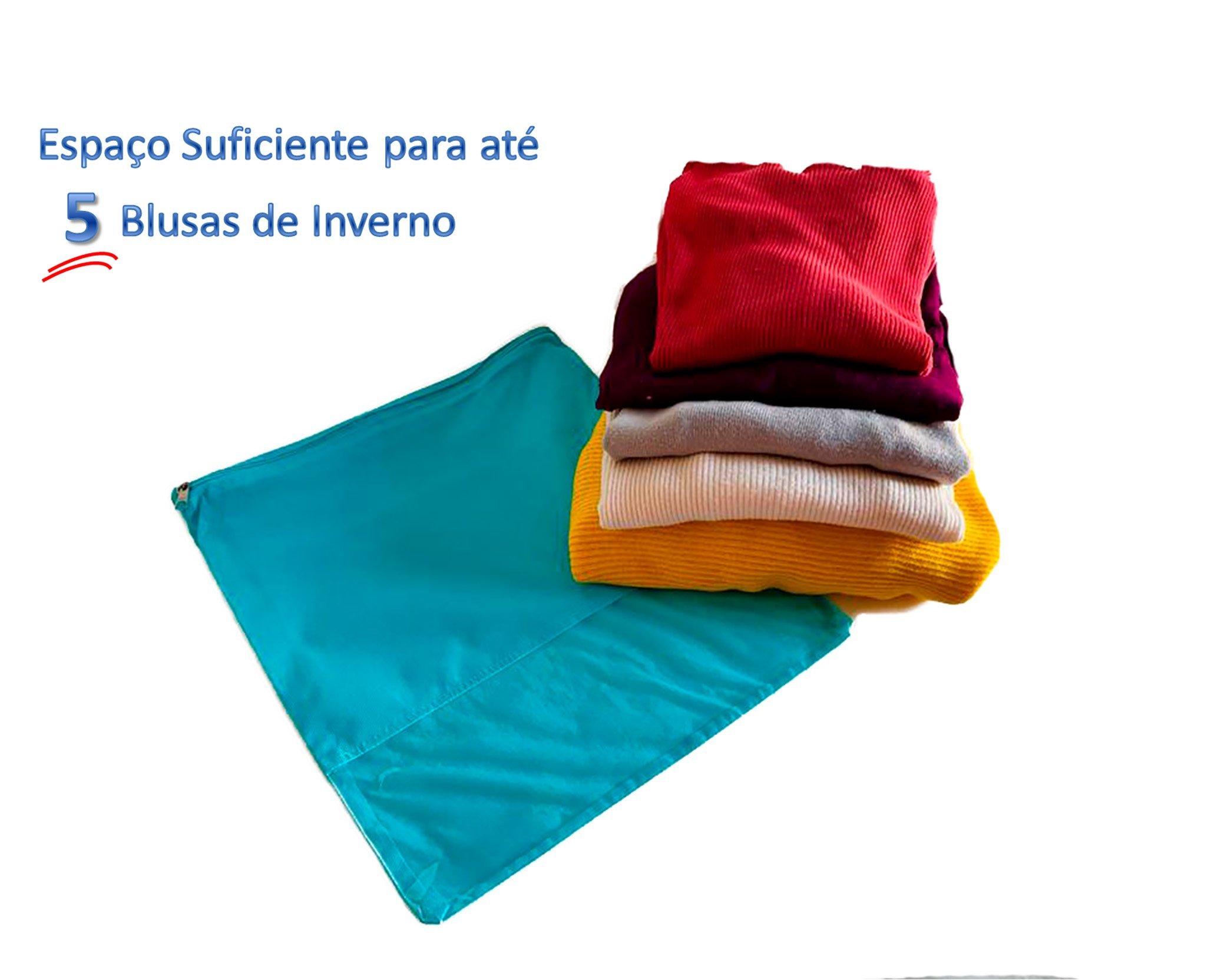 Sacos Tnt Para Guardar Roupas Com Visor E Zíper Kit 20 Unid.:Tiffany ...