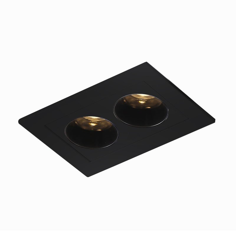 Spot de Embutir Downlight LED 3000K 4W Preto Nordecor 6372 | MadeiraMadeira