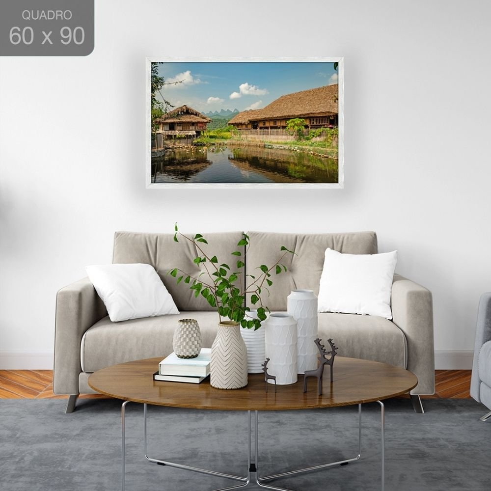 Quadro Decorativo Casa Bambu: Mod. 0365 Collor-ink Mod.0365 60 X 90cm ...