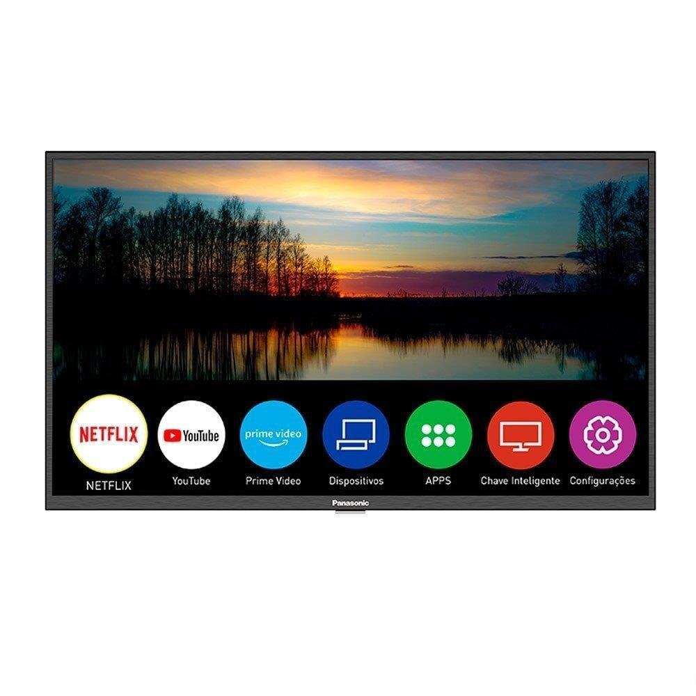 Smart TV LED 32 Polegadas Panasonic Tc-32Js500B, Hd, 2 HDMI, USB, 60Hz ...