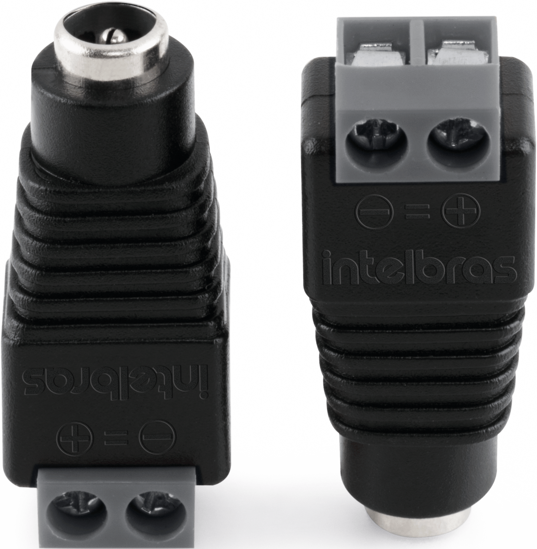 Kit 10 Conectores Plug P4 Fêmea Borne Conex 1000 Intelbras Para Sistema ...