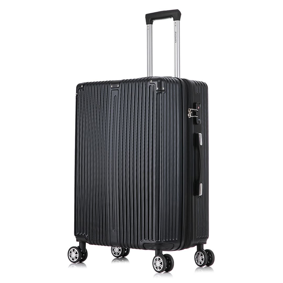 Mala de Viagem Grande Dublin Preto Santino | MadeiraMadeira