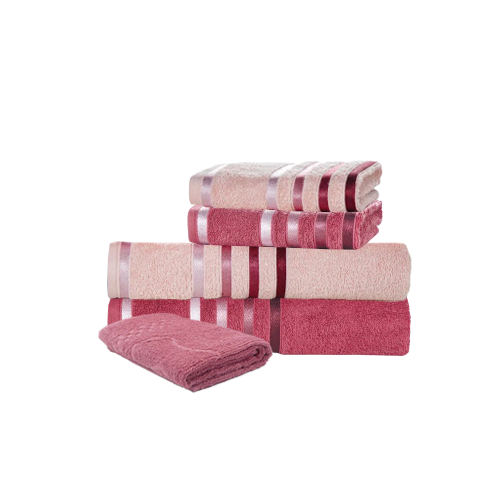 Jogo de Toalha Gigante Lumina 5 Peças Fio Penteado Max Karsten - 5 ...