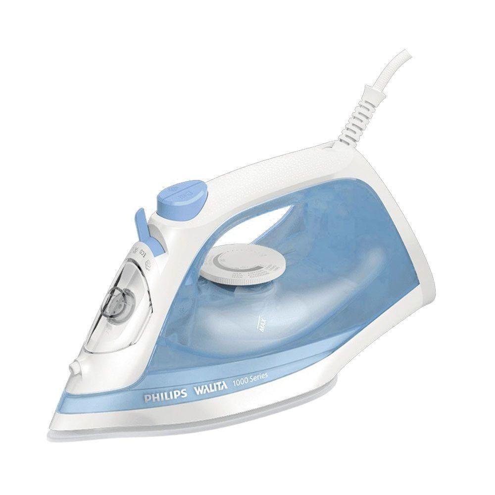 Ferro de Passar a Vapor Dst1050 Philips Walita Branco/azul 127v ...