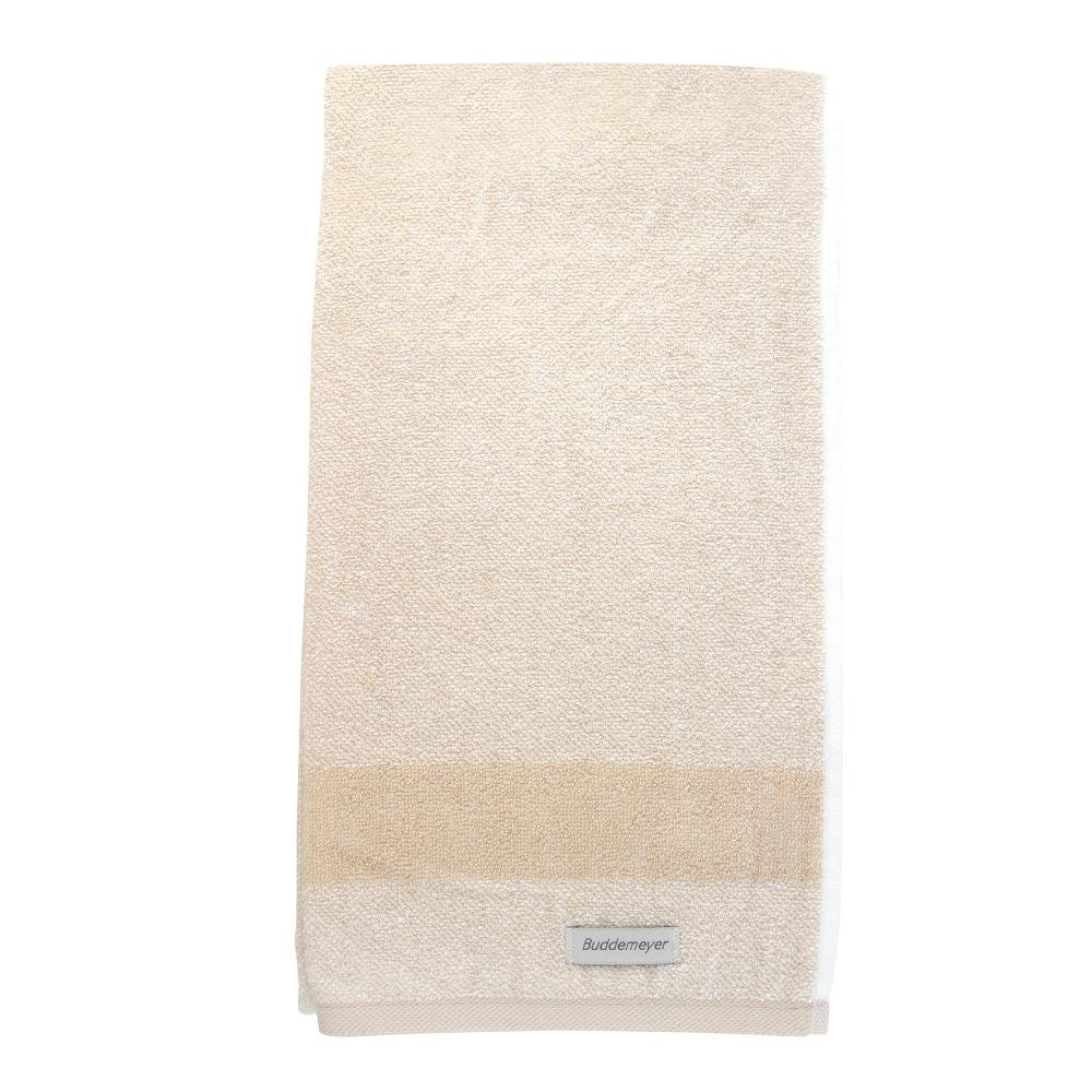 Toalha de Banho Mescla Branco e Bege - BUDDEMEYER | MadeiraMadeira