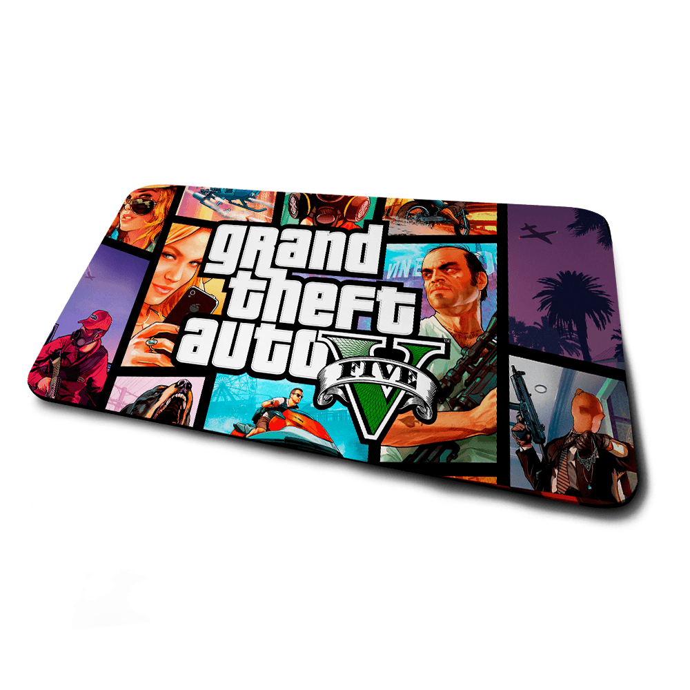 Mouse Pad Gamer GTA 5 Império da Impressão | MadeiraMadeira