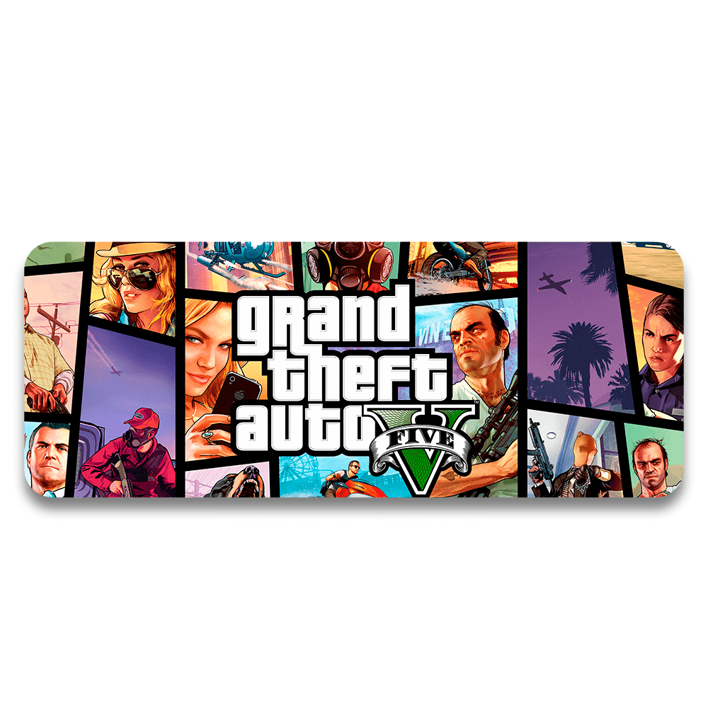 Mouse Pad Gamer GTA 5 Império da Impressão | MadeiraMadeira
