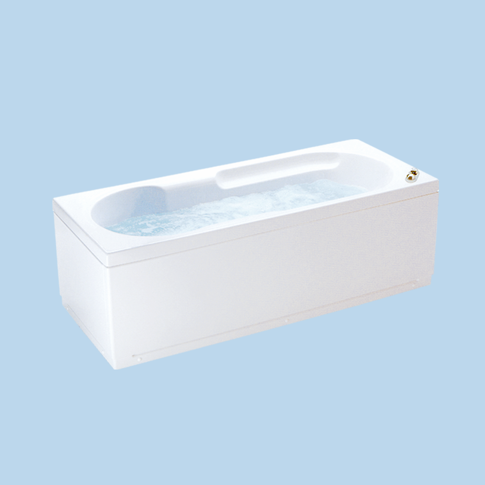 Banheira de hidromassagem retangular individual Campinas - 1,70 x 0,80 ...