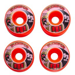 Roda Moska Rock 53mm 53D Laranja | MadeiraMadeira
