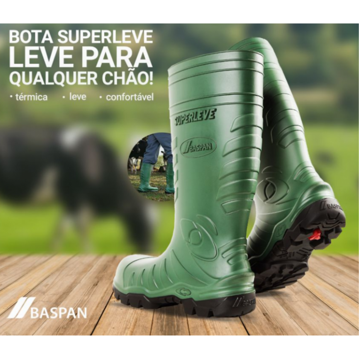 Bota Baspan Superleve Leve Macia Confortável Antiderrapante ...