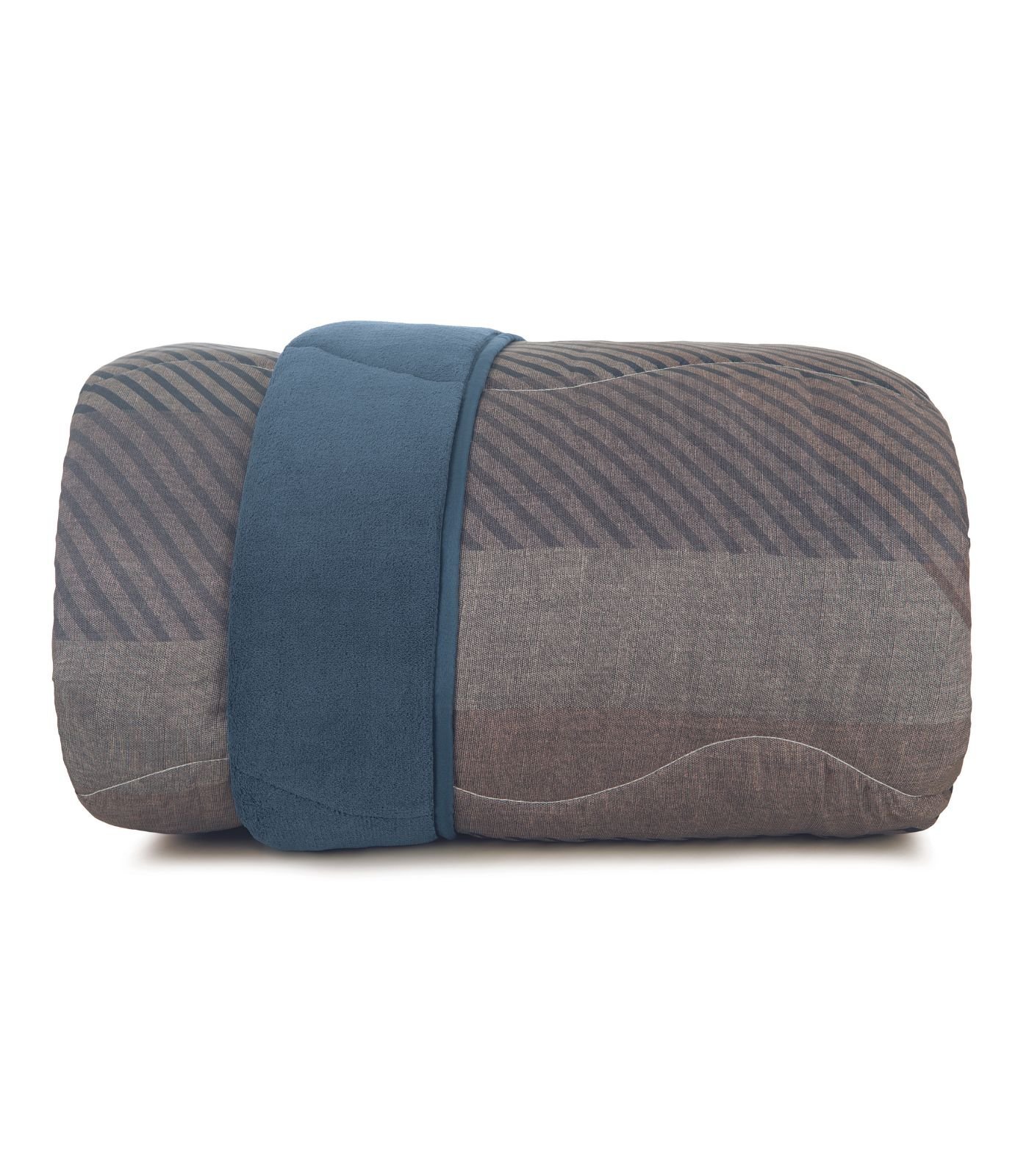 Edredom Blend Confort Casal Altenburg Azul UN | MadeiraMadeira