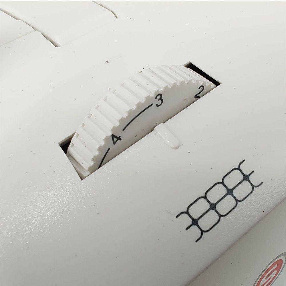 Máquina de Costura Reta Singer M3205 Portátil Branca e Azul 110v ...