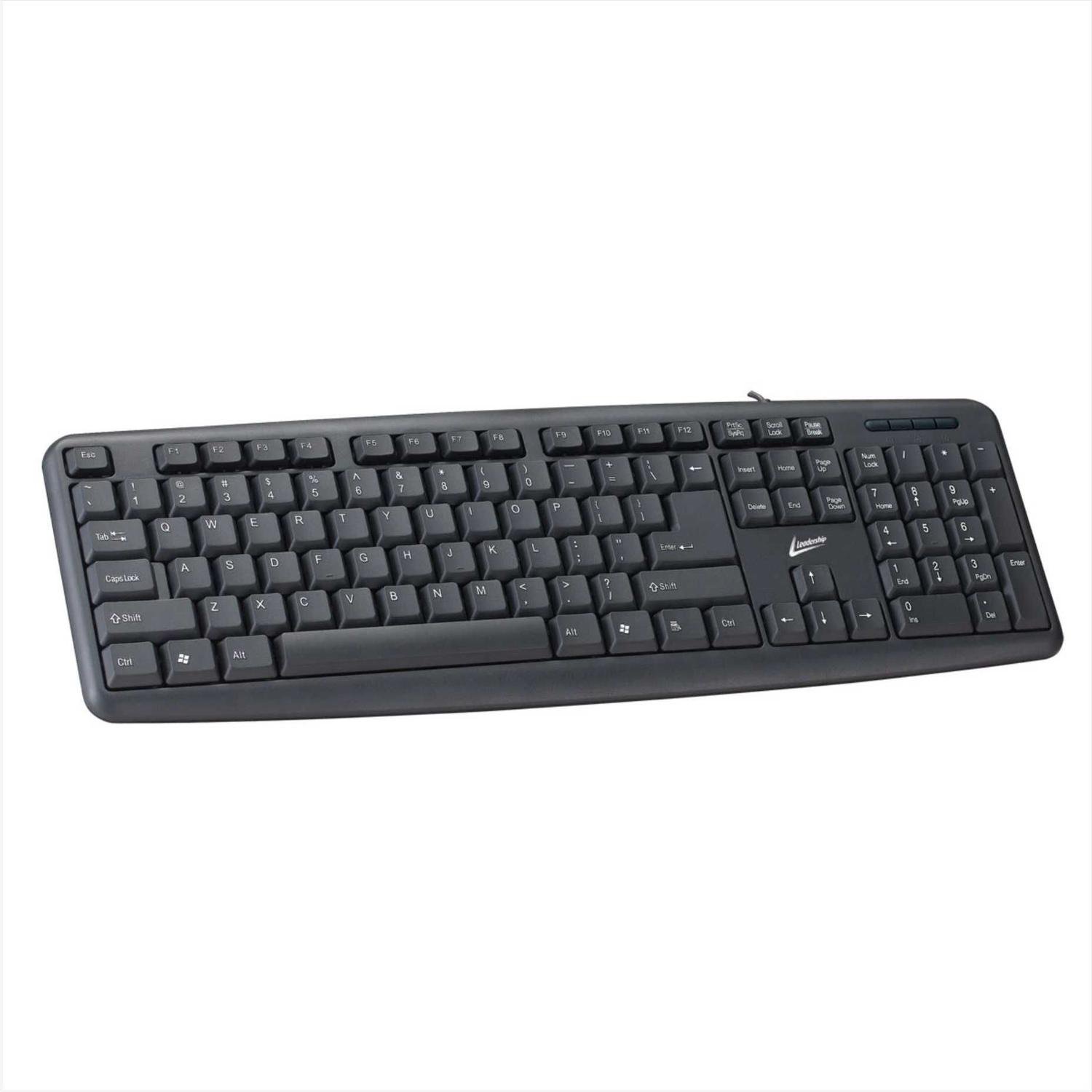 Teclado Ps2 Preto Standard Padrão Abnt Ii Português | MadeiraMadeira