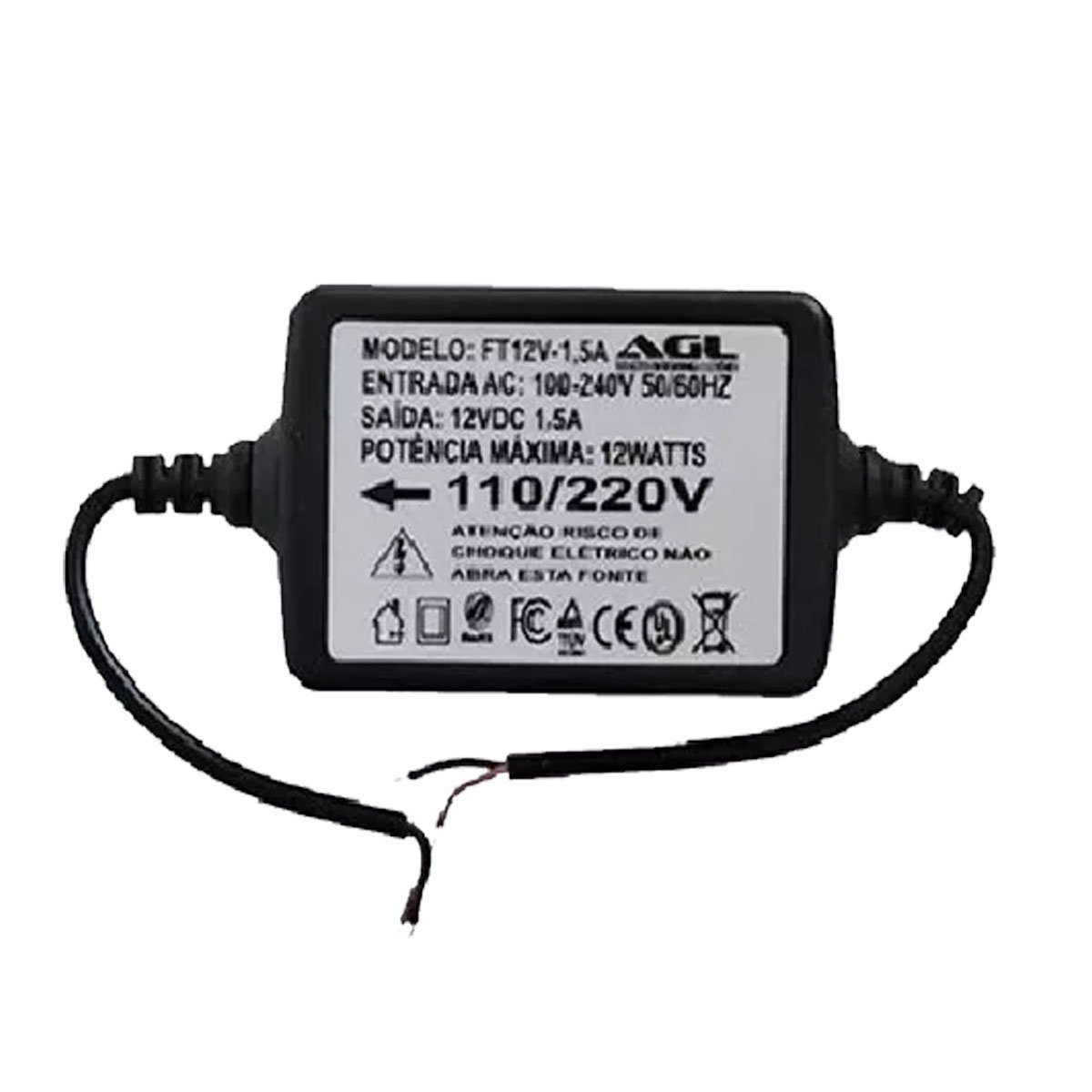 Fonte de Alimentação 12v 1a | MadeiraMadeira