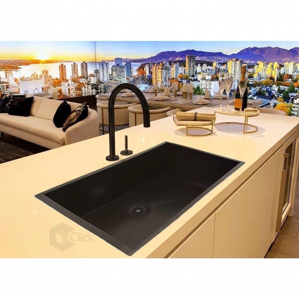 Cuba Preta 70x40 Para Cozinha | MadeiraMadeira