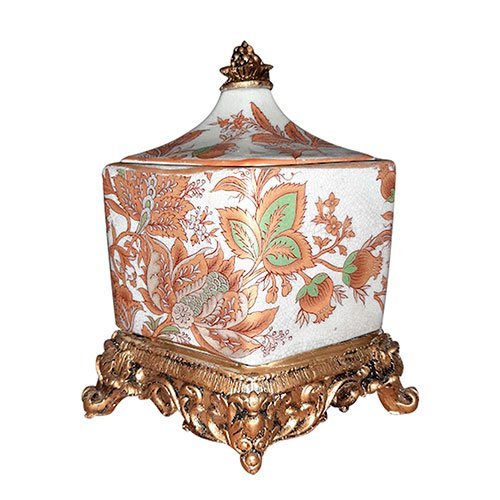 Potiche Florido - 24x20cm - Potiche de Luxo com Acabamento Elegante ...