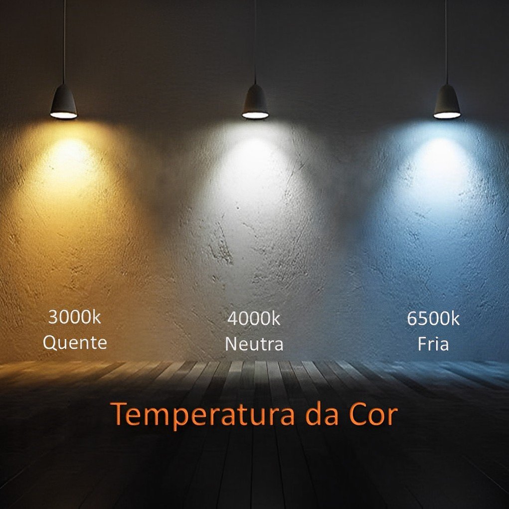 Painel LED Frameless Embutir 36W Quadrado 3000K Taschibra | MadeiraMadeira